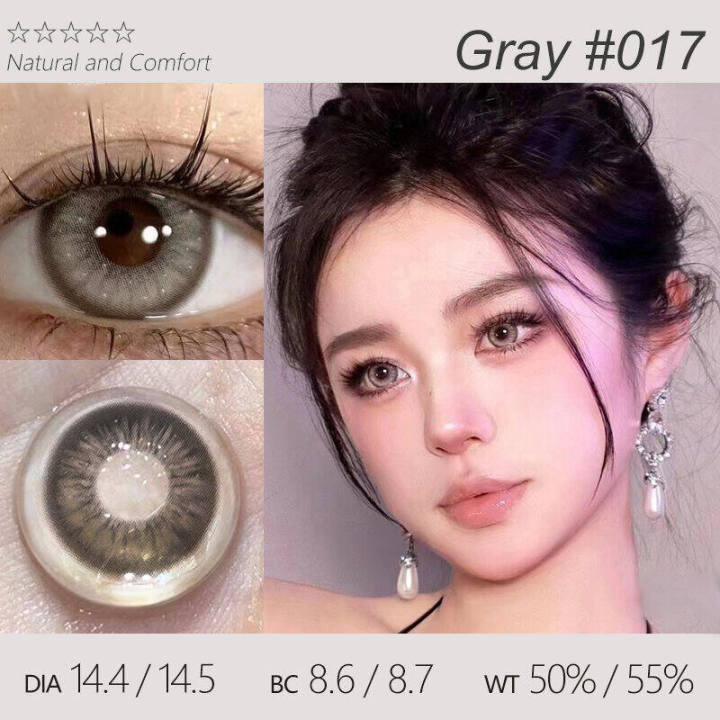 Daily Colored Eyes with power（30 Pieces）naturally enlarge your eyes hot ...