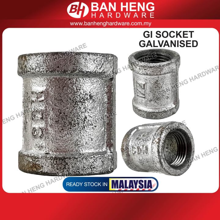 [PART 1] GI FITTING | GALVANIZED PAIP AIR FITTING GI SOCKET | Lazada