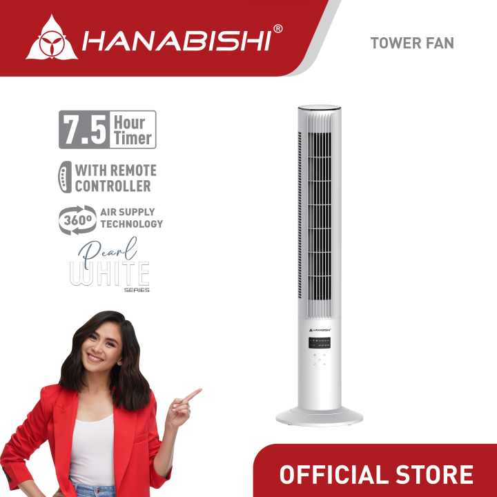 Hanabishi Tower Fan HTOWF1500360WHT | Lazada PH