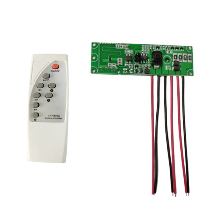 Solar Street Light Driver Board 3.2V 3.7V with Remote Control Solar LED ...