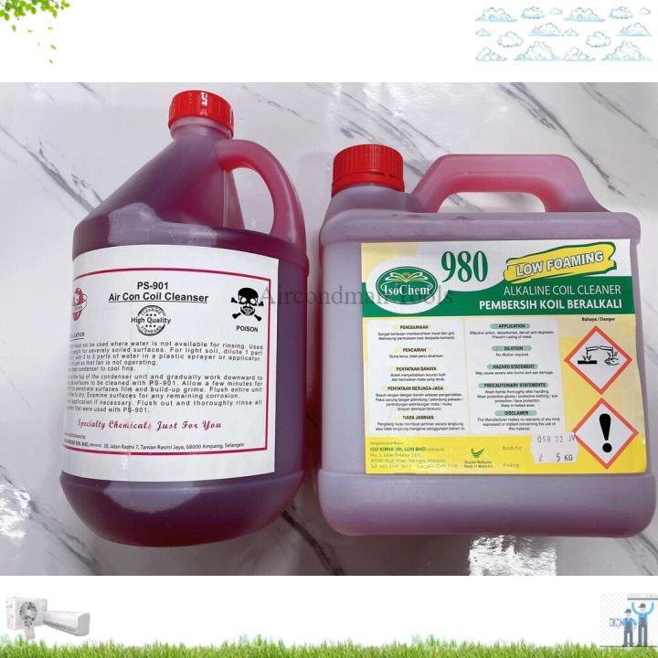 (Aircond Tool) chemical copper coil special cleaner alkaline wash ...