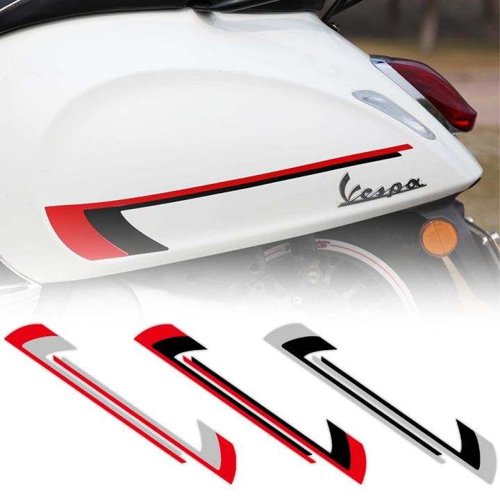 Vespa Motorcycle Sticker Scooter Side Modified Decal Motorcycle ...