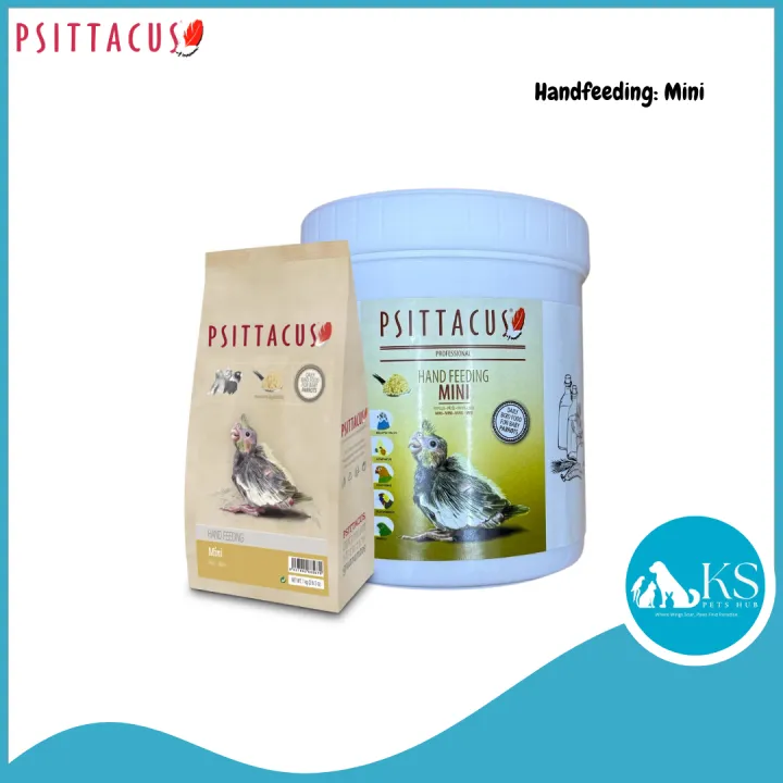 Psittacus Mini Hand Feeding Formula 350g/510g Parrot Bird Food Diet ...