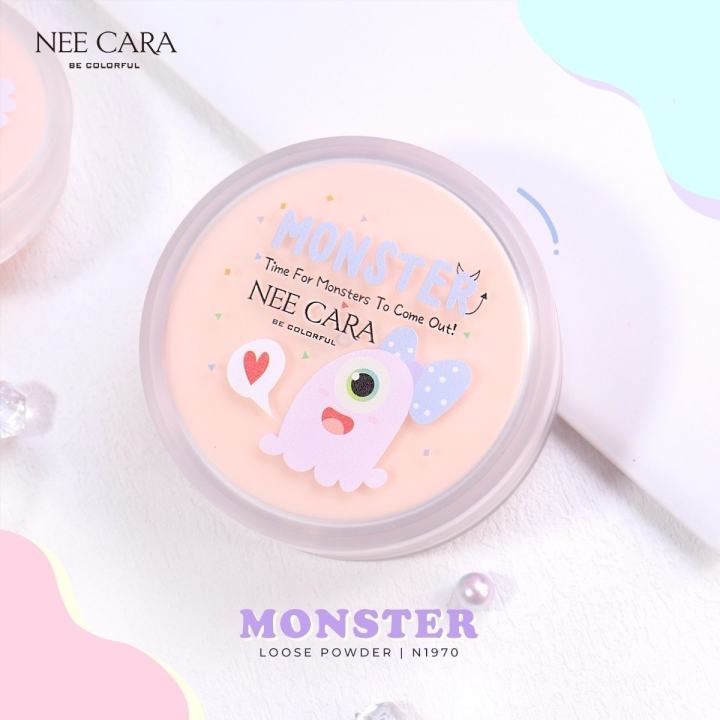 แป้งฝุ่น Nee Cara Monster Loose Powder N1970 | Lazada.co.th