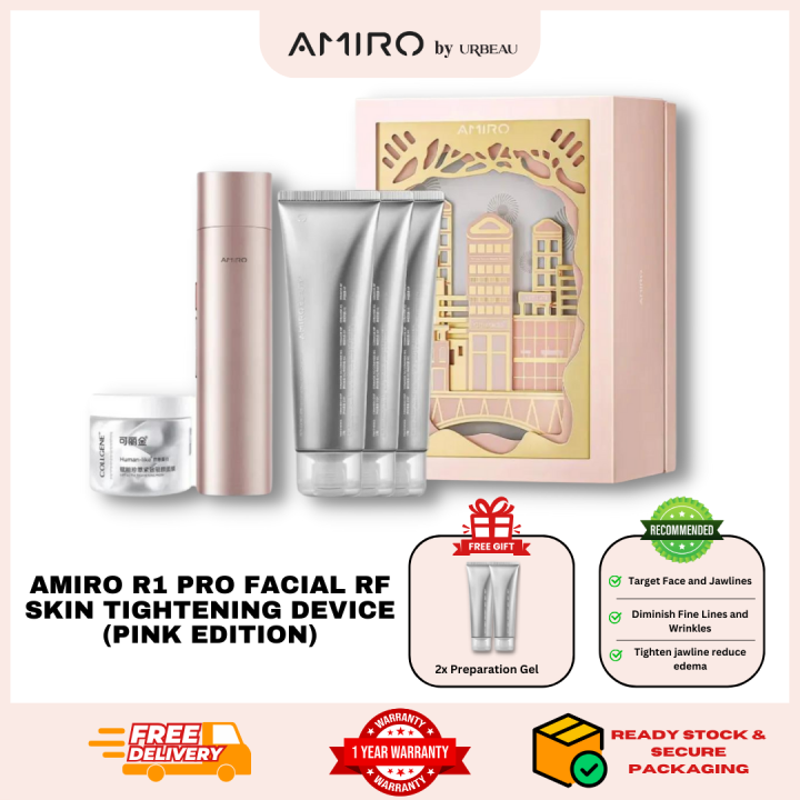 *LIMITED PINK* AMIRO R1 PRO Facial RF Skin Tightening Device "Mandarin ...