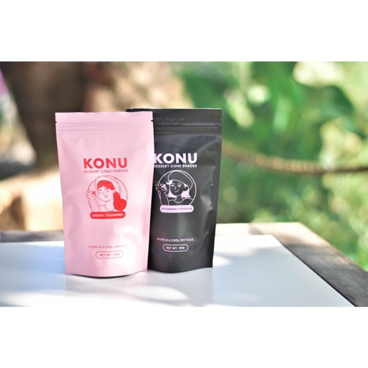KONU Bites Chocolate Cone Snacks Premium Flavors * | Lazada PH