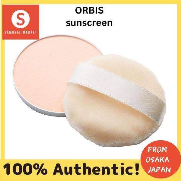 ORBIS Sunscreen® Powder Refill (with puff) Peach Nectar SPF50+・PA ...