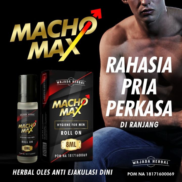 Obat oles macho maxs original 8 ml dan hajar bpom macho max hygiene for ...