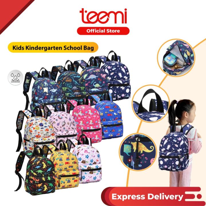 TEEMI 32cm Beg Sekolah Tadika Comel Kids Kindergarten School Bag ...