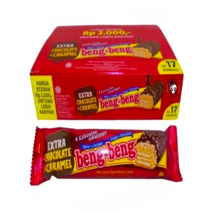 BENG BENG WAFER COKLAT CARAMEL CRISPY / BENGBENG CARAMEL COKLAT ...