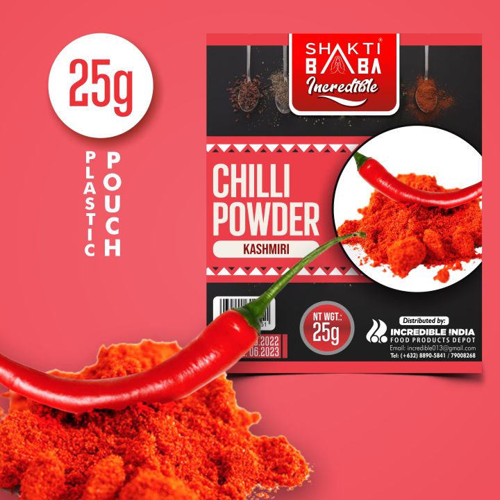 Shakti Baba Chilli Powder Kashmiri 25g | Lazada PH