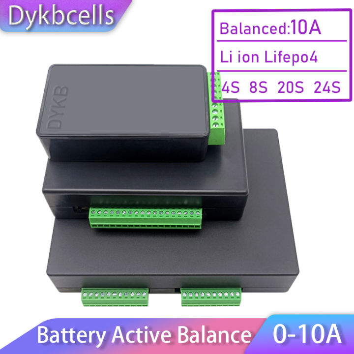 Dykbcells Li ion Lifepo4 10A Active Balancer Vehicle RV Energy Storage ...