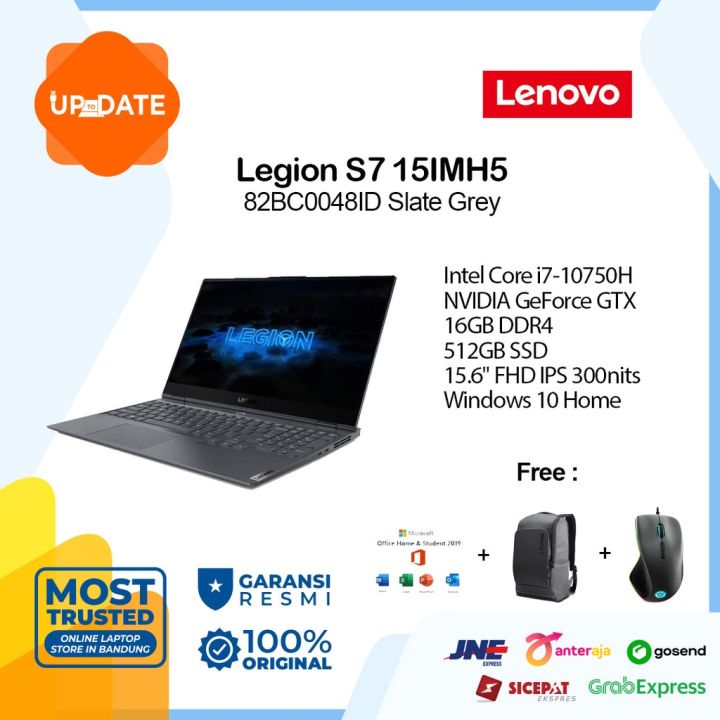 Lenovo Legion S7 15IMH5 Core i7-10750H 16GB 512GB SSD GTX1660Ti 6GB 15.6" FHD IPS W10 OHS 2019 ...