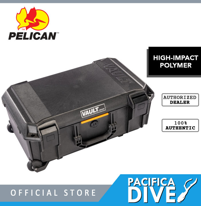 PELICAN, V525 Vault Rolling Case with Foam, Black | Lazada PH