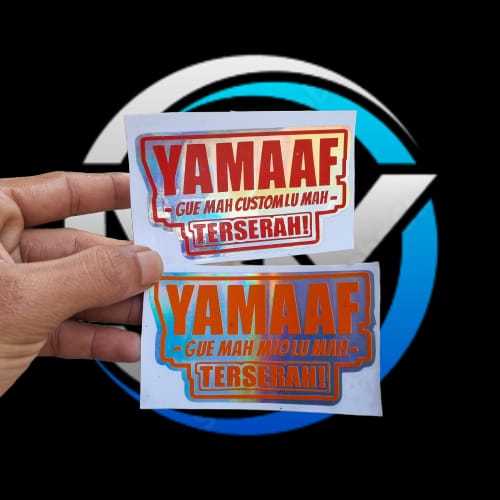 CUTTING STICKER YAMAAF GUE MAH MIO LU MAH TERSERAH , STIKER CUTTING ...