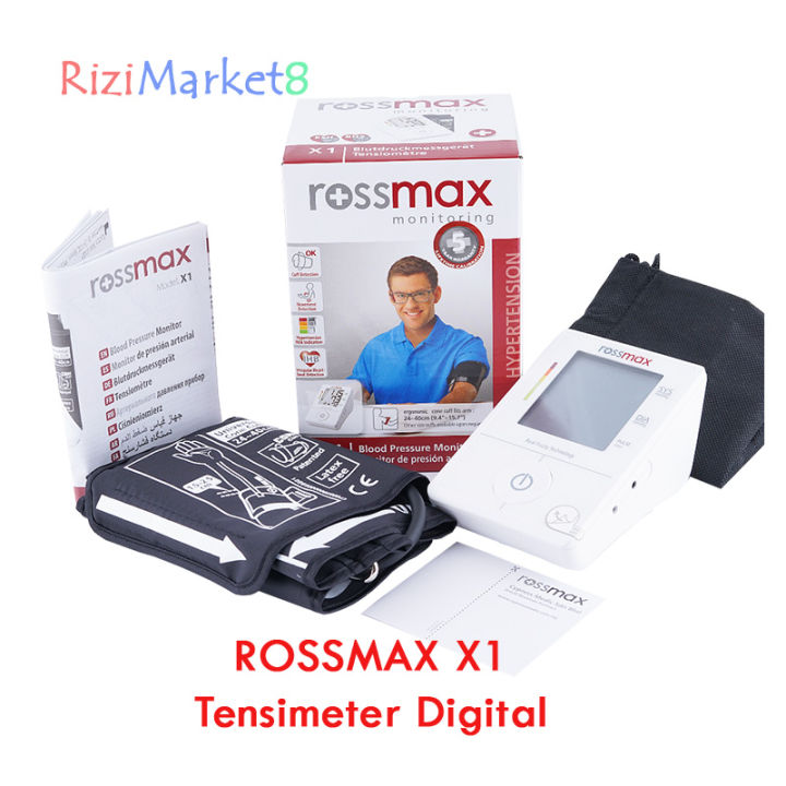 ROSSMAX X1 Tensimeter Digital Alat Ukur Tekanan Darah - Tensi Darah ...
