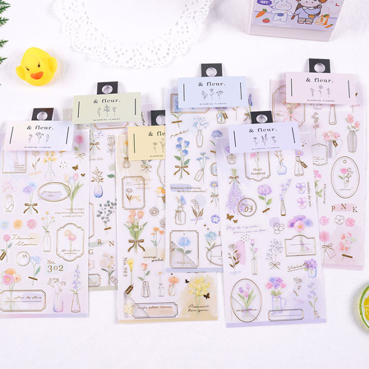 KKV 6 pcs Stiker buku pegangan//DEKOR BUKU JOURNAL HELM LAPTOP KULKAS ...