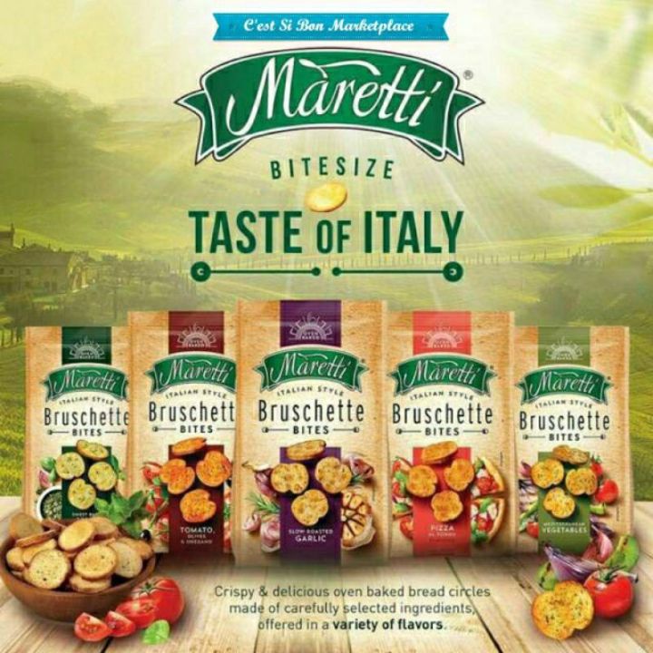 Bruschette Maretti Italian Style Chips 70g | Lazada