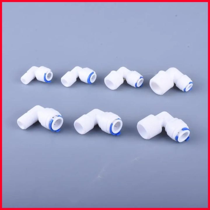 【IN stock PVC pipe fittings 583】 L Type Hose Fitting Pipe RO Filter ...