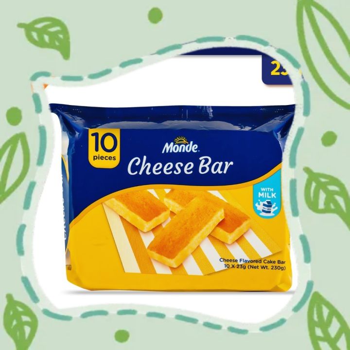 Monde Cheese Bar 23g x 10 | Lazada PH