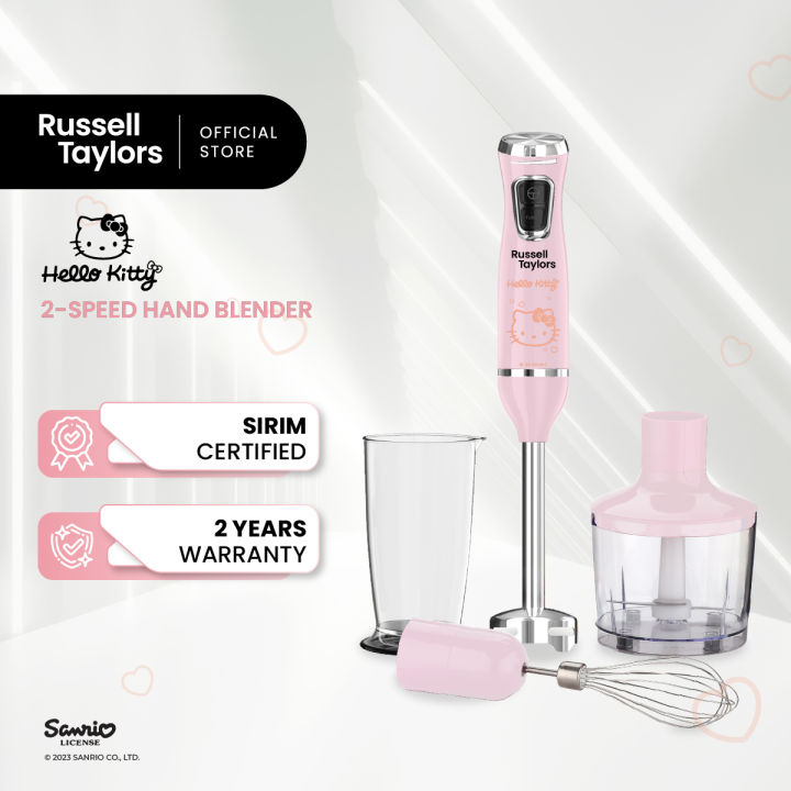 Russell Taylors x Sanrio Hello Kitty Hand Blender Food Processor (600W ...