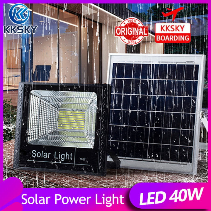 KKSKY Solar Led Lights 40W 60W 100W 200W 300W 500W Outdoor Flood Light ...