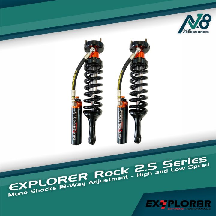 EXPLORER Rock 2.5 Series Adjustable Mono Shocks Genuine | Lazada PH