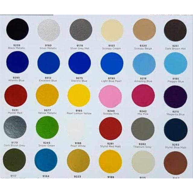 Diton Premium Cat Semprot Motor 400cc Ready Semua Warna Sesuai Katalok ...