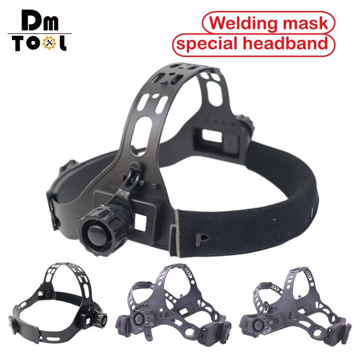 DM Welding mask headband automatic dimming welding cap headring screw ...