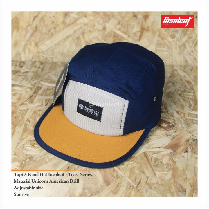 Insolent-hat 5 panel hat-toast series | Lazada