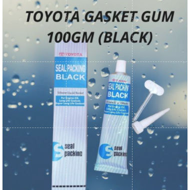 GUM GASKET (OEM) TOYOTA (BLACK) 100G SILICONE SEALANT LIQUID GASKET ...