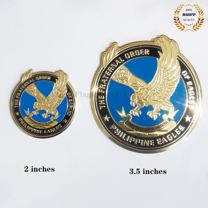 Car Motorcycle Bendable Emblem Colorfast Badge The Fraternal Order of ...