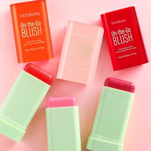 Victoria Key บลัชออนครีม สามสี กันน้ํา และทนทาน อายแชโดว์ เนื้อแมตต์ ...