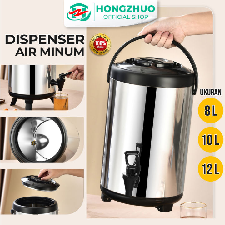 Hongzhuo Termos Air Milk Tea Bucket Water 8 10 12 Liter /Dispenser ...