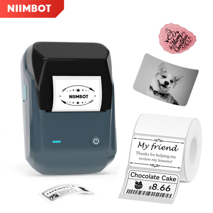 604 Niimbot B1/B21 Thermal Printer Wireless Self-adhesive Pocket ...