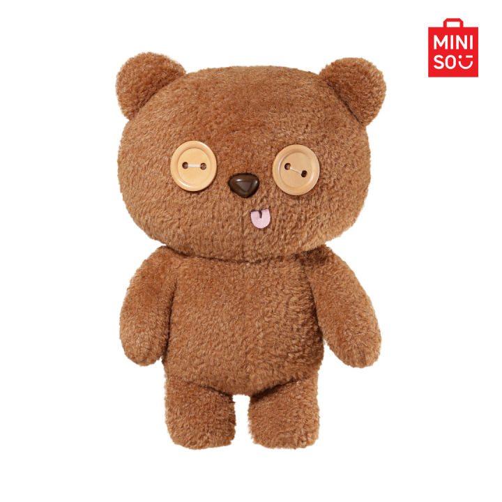 MINISO ตุ๊กตาหมี ขนาด 20 นิ้ว Bob+Tim Collection | Lazada.co.th