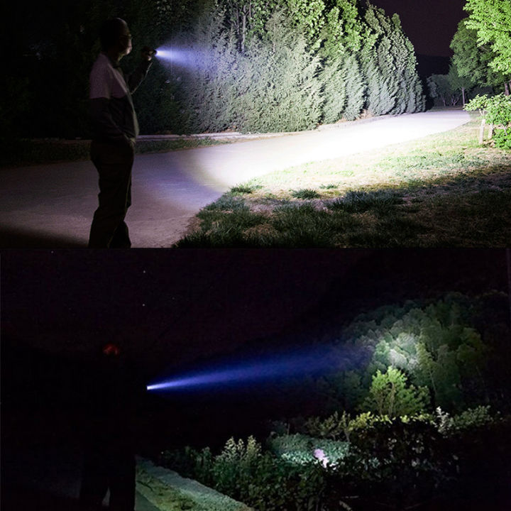 Ultra Bright Xlamp XHP50.2 Most Powerful Flashlight USB Zoom Led Torch ...