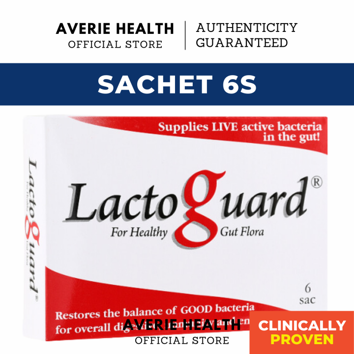 Lactoguard Probiotics Sachets 6s | For Healthy Gut Flora | Lazada Singapore