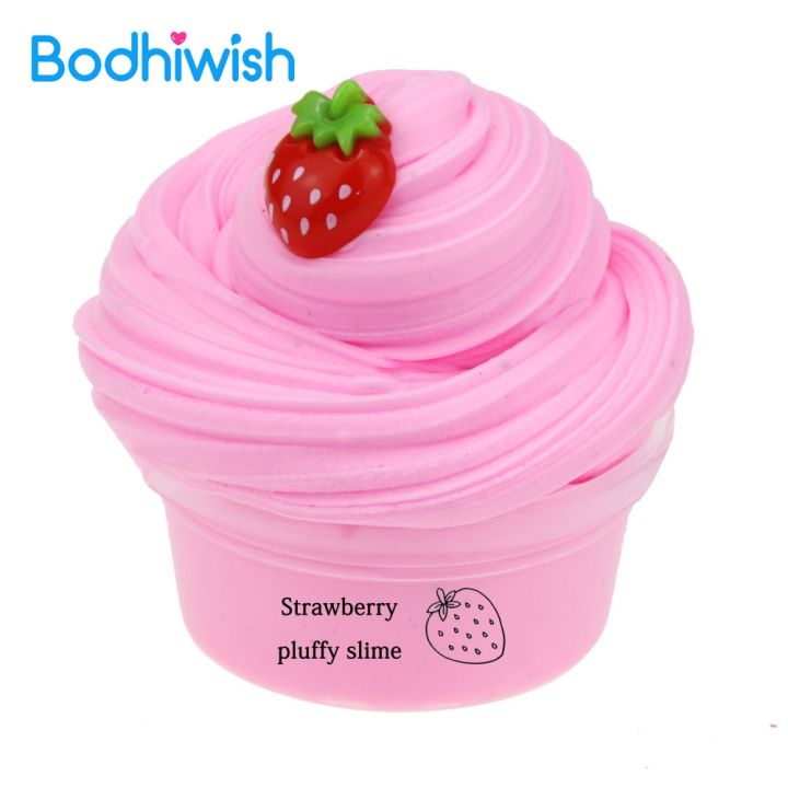60Ml Litchiผลองุ่นFluffyความเครียดบรรเทาSlimeดินน้ำมันพลาสติกโคลนของ ...