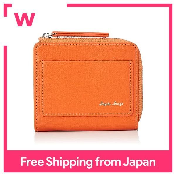 Legato Largo Foldable Wallet Lineare LJ-E1513 Ladies Orange | Lazada PH