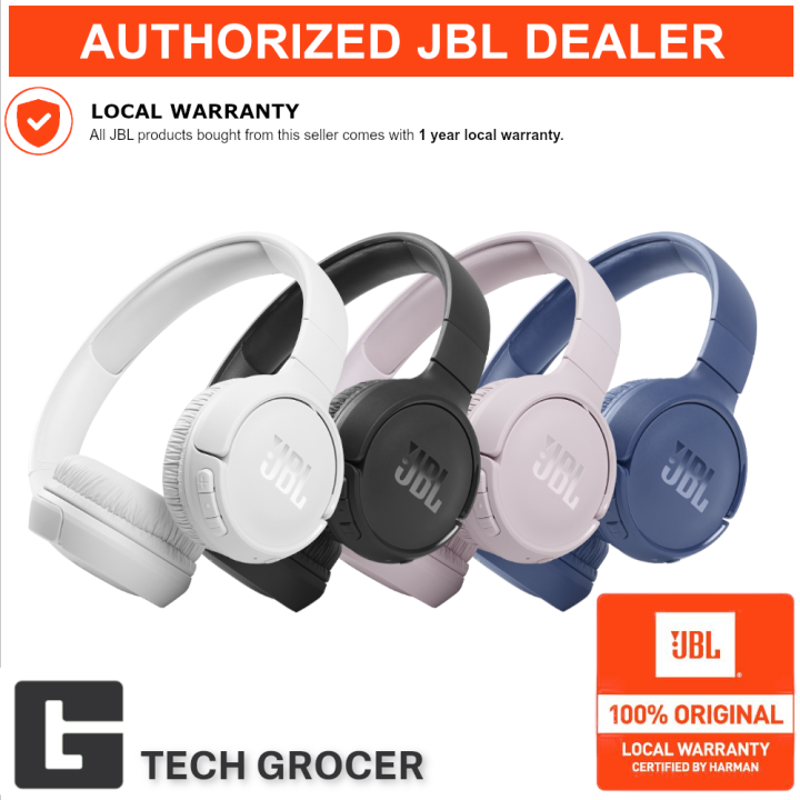 JBL Tune 510BT Wireless On-Ear Headphones with Pure Bass Sound | Lazada PH