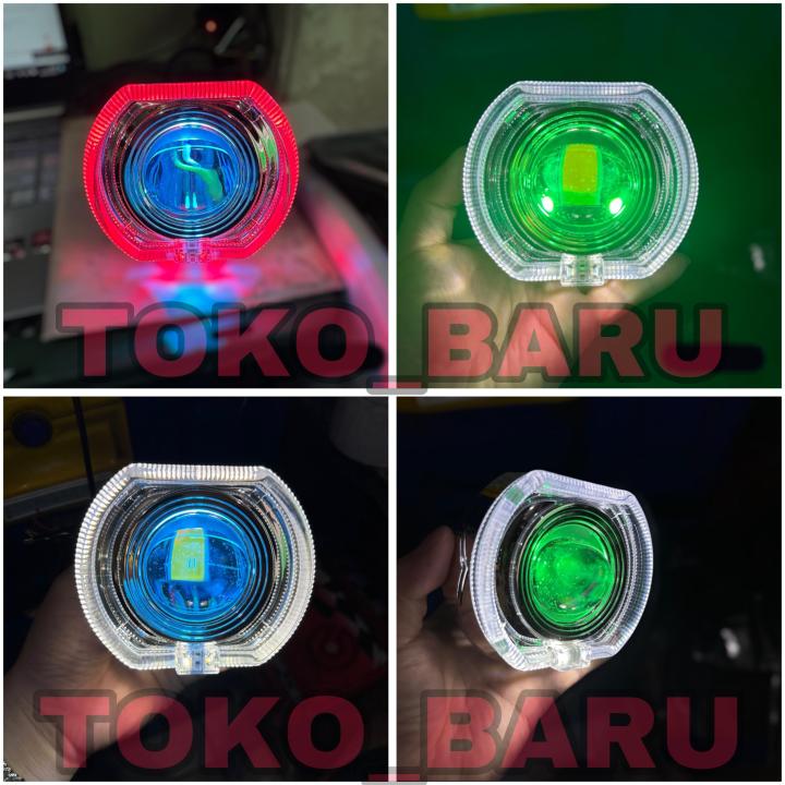 BILLED Lampu Biled Ala Ala New Projie Biled Ala Ala 4,5 Inch CR7 Cahaya Laser Cut Off Jauh Dekat ...