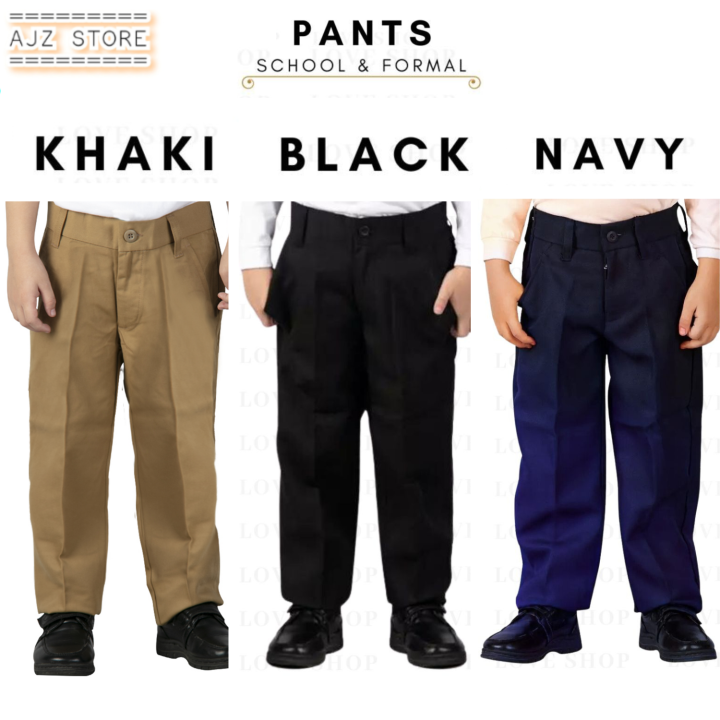 SCHOOL UNIFORM /FORMAL WEAR GARTERIZED PANTS/SLACKS FOR KIDS AND TEENS ...