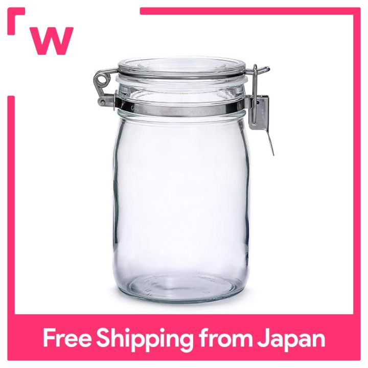 Seisho Cellarmate Sealed Bottle, 1L Glass Storage Container, Made in Japan 220018 | Lazada PH