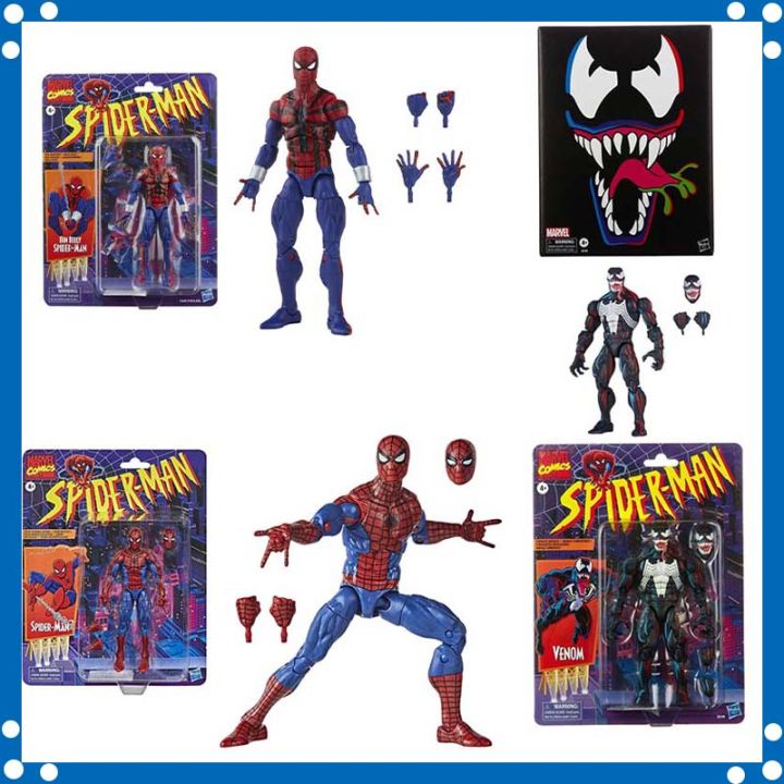 Popular Spider Man Marvel Legends Venom Deadpool Anime Action Figure ...