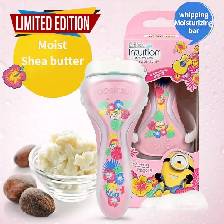 Schick Intuition Women’s Razor Minions Edition Pink มีดโกนกำจัดขนมา ...