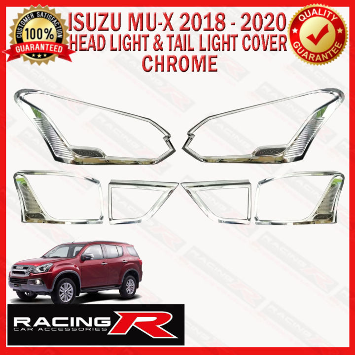 MUX ( MU-X ) 2018 - 2020 ( Blue Power ) Head light Tail Light Cover ...