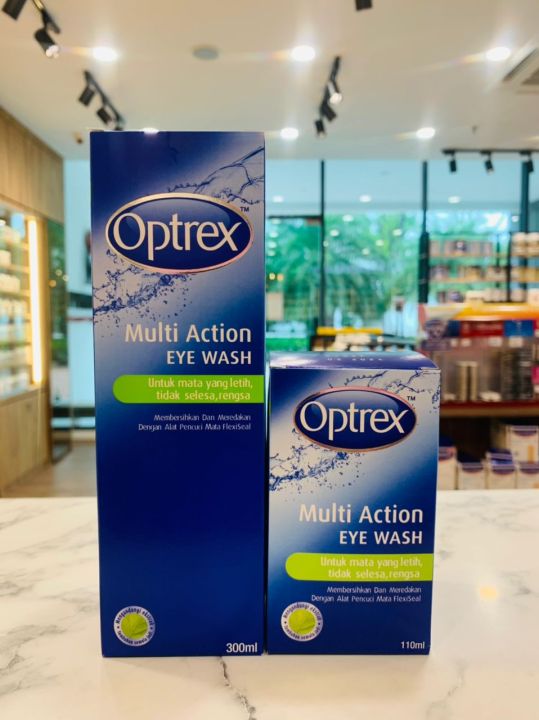 Optrex Multi Action Eye Wash 110ml /300ml | Lazada