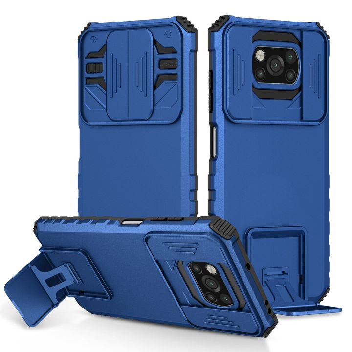 Case POCO X3 NFC เคสโทรศัพท์ POCO เคสกันกระแทก กันรอยกล้อง มีขาตั้ง เคส ...