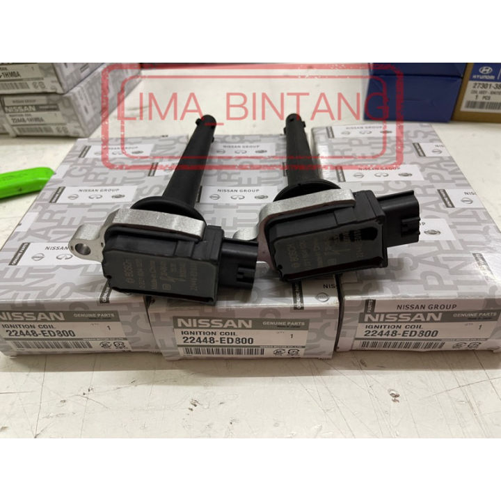 Original Nissan Ignition Plug Coil Livina Latio Sylphy Teana 22448 ...